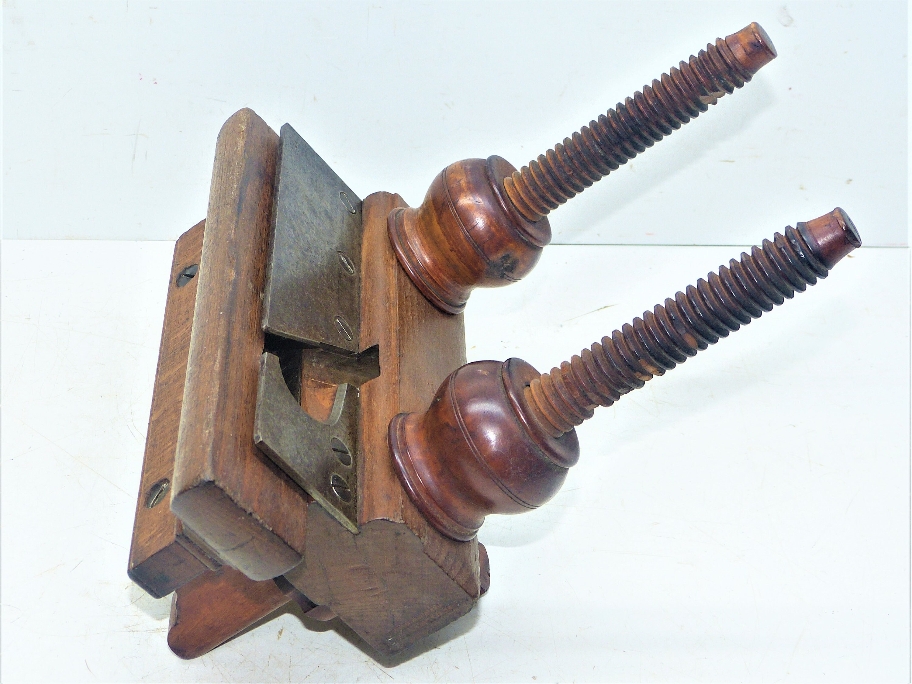 Vintage M Copeland & Co Screw Arm Wooden Plow Plane - Etsy
