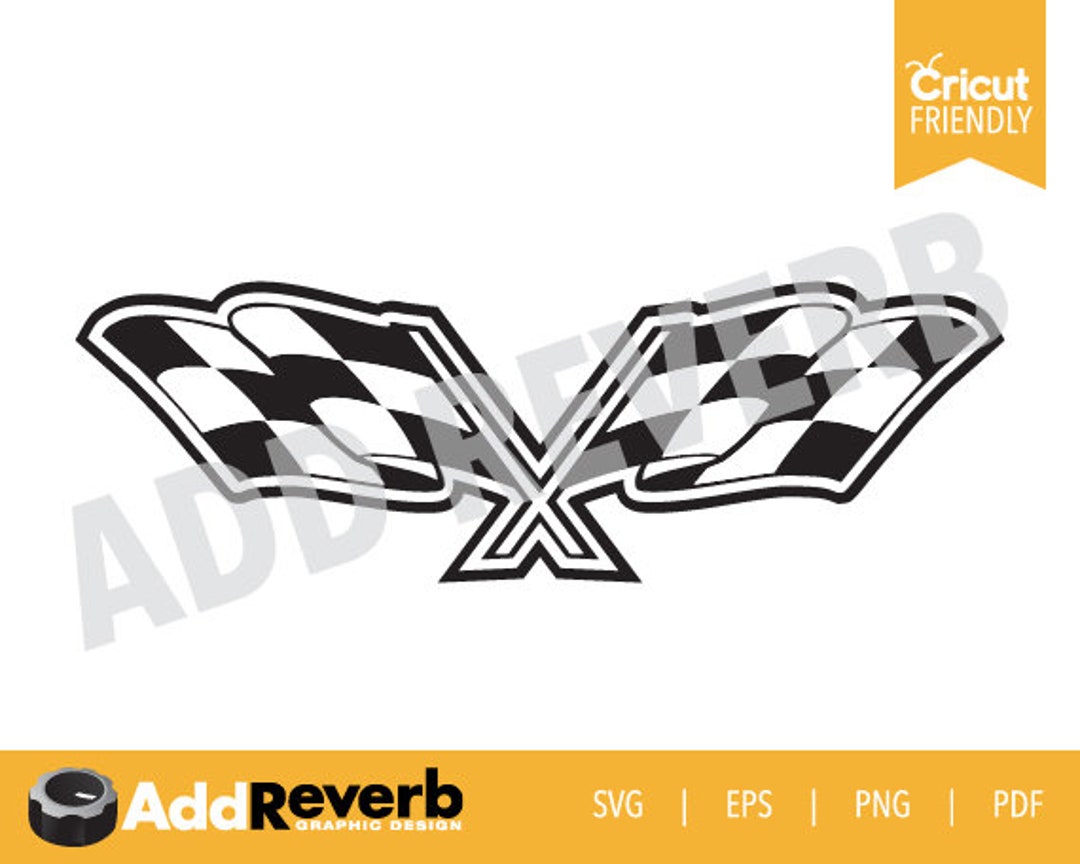 Racing Checkered Flags Digital File: Svg, Eps, Pdf, and Png. Great for ...