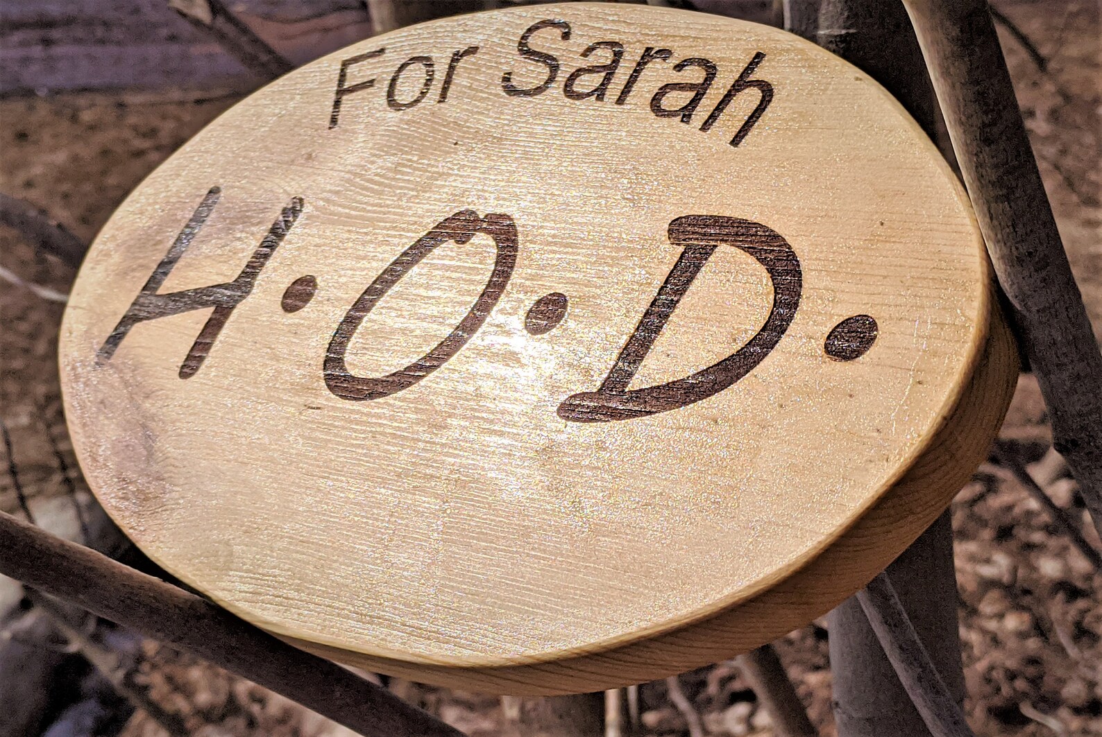 Wood Sign-oval Sign-custom Oval Sign-finished Wood - Etsy