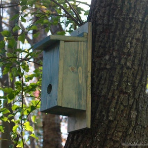 Roosting Box - Winter Roost Box - Nesting Box - Bluebird Birdhouse ...