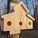 Dual Roost Box Winter Birdhouse Nest Box Bluebirds - Etsy