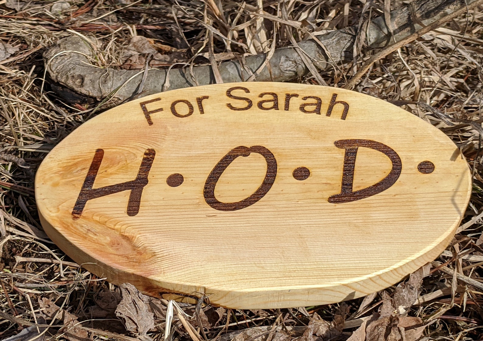 Custom Wood Sign-custom Wood Name Sign-oval Wood Sign-finished - Etsy