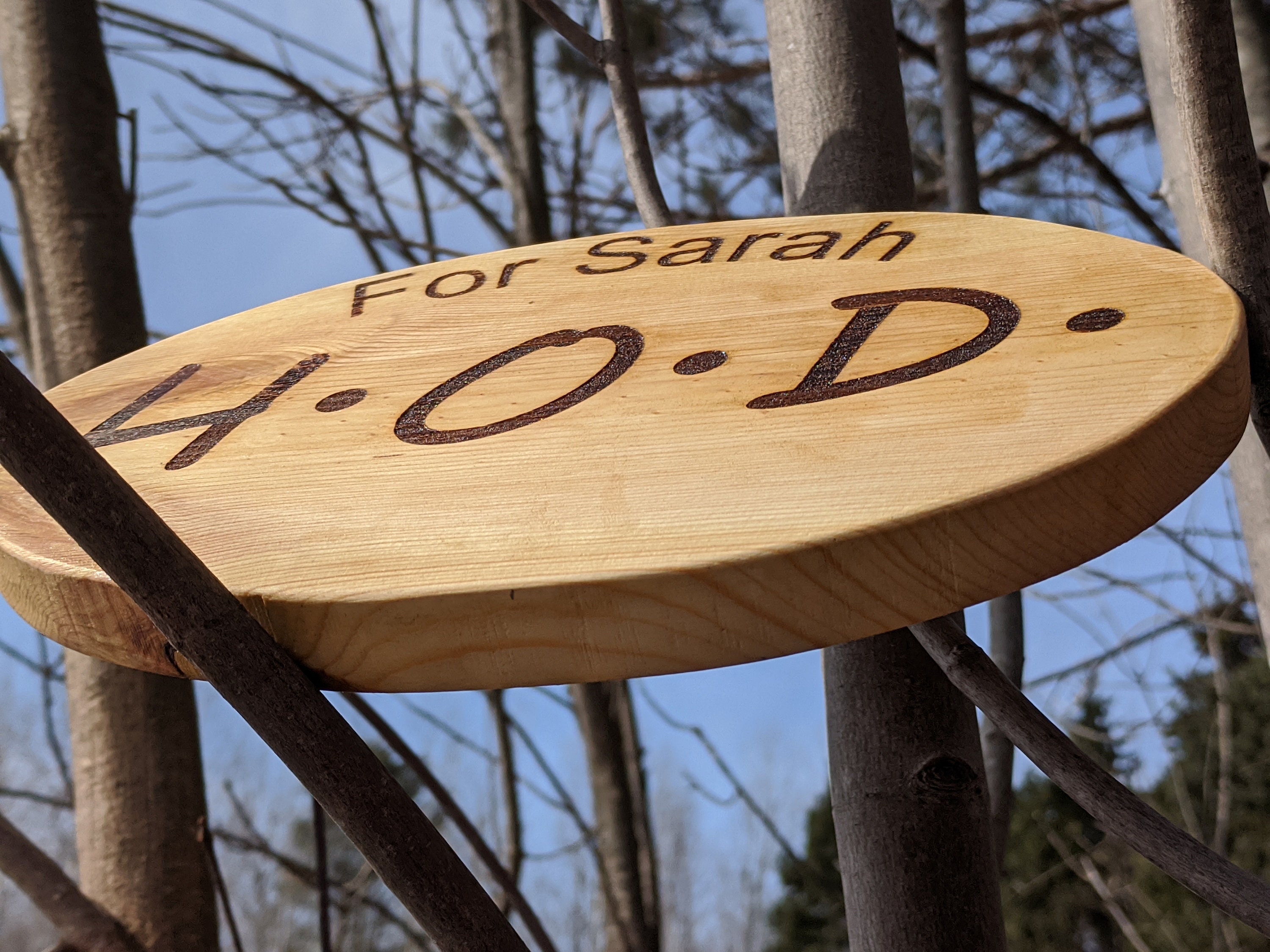 Custom Wood Sign-custom Wood Name Sign-oval Wood Sign-finished - Etsy