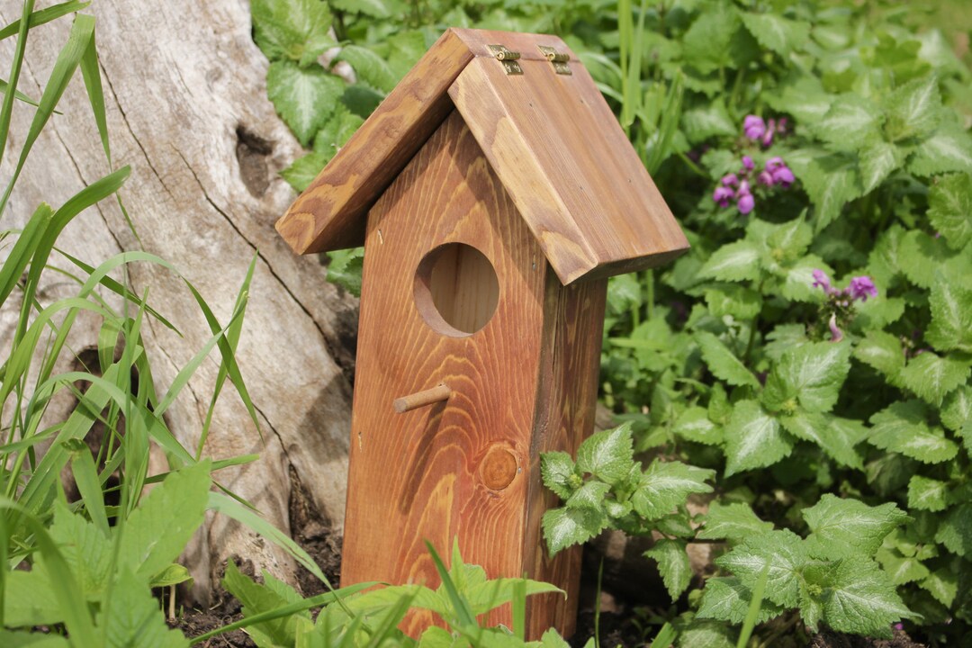Mini Birdhouse - Chickadee and Finch House - Small Bird House - Bird ...