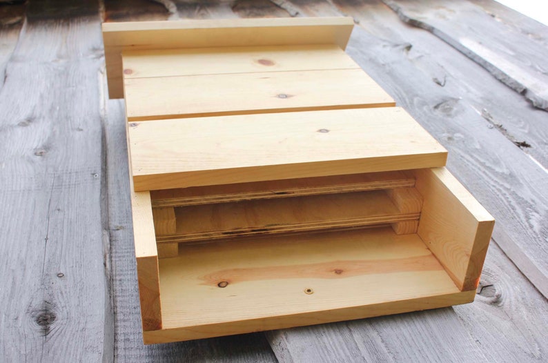 Three Chamber Bat House-bat House for Outdoors-bat Box-natural Mosquito Trap-handmade Bat House ...