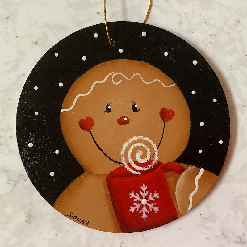 Painted Gingerbread - Etsy