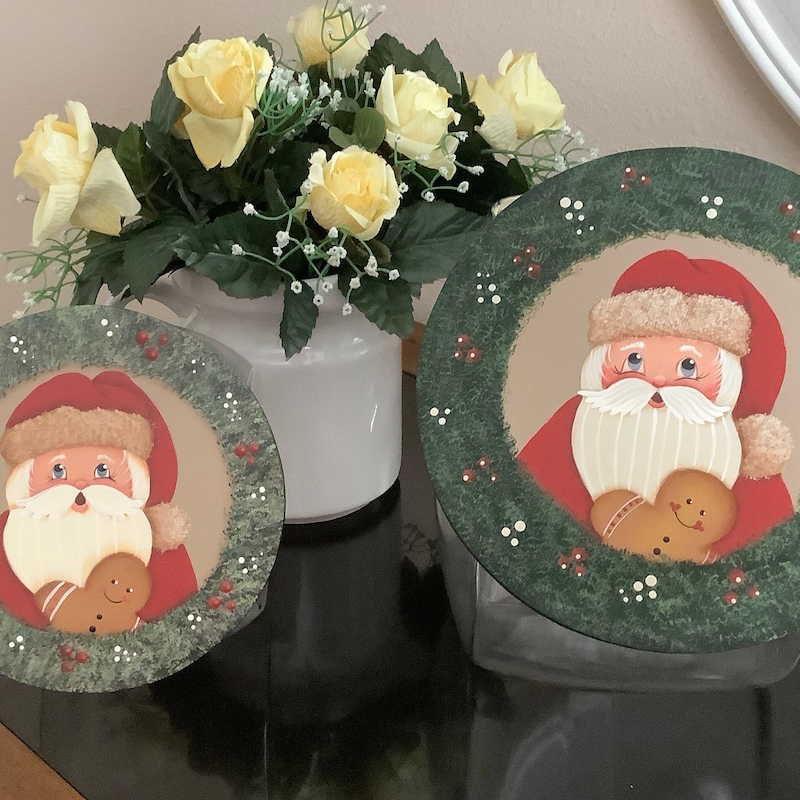 Green Cookie Jar With Lid - Etsy