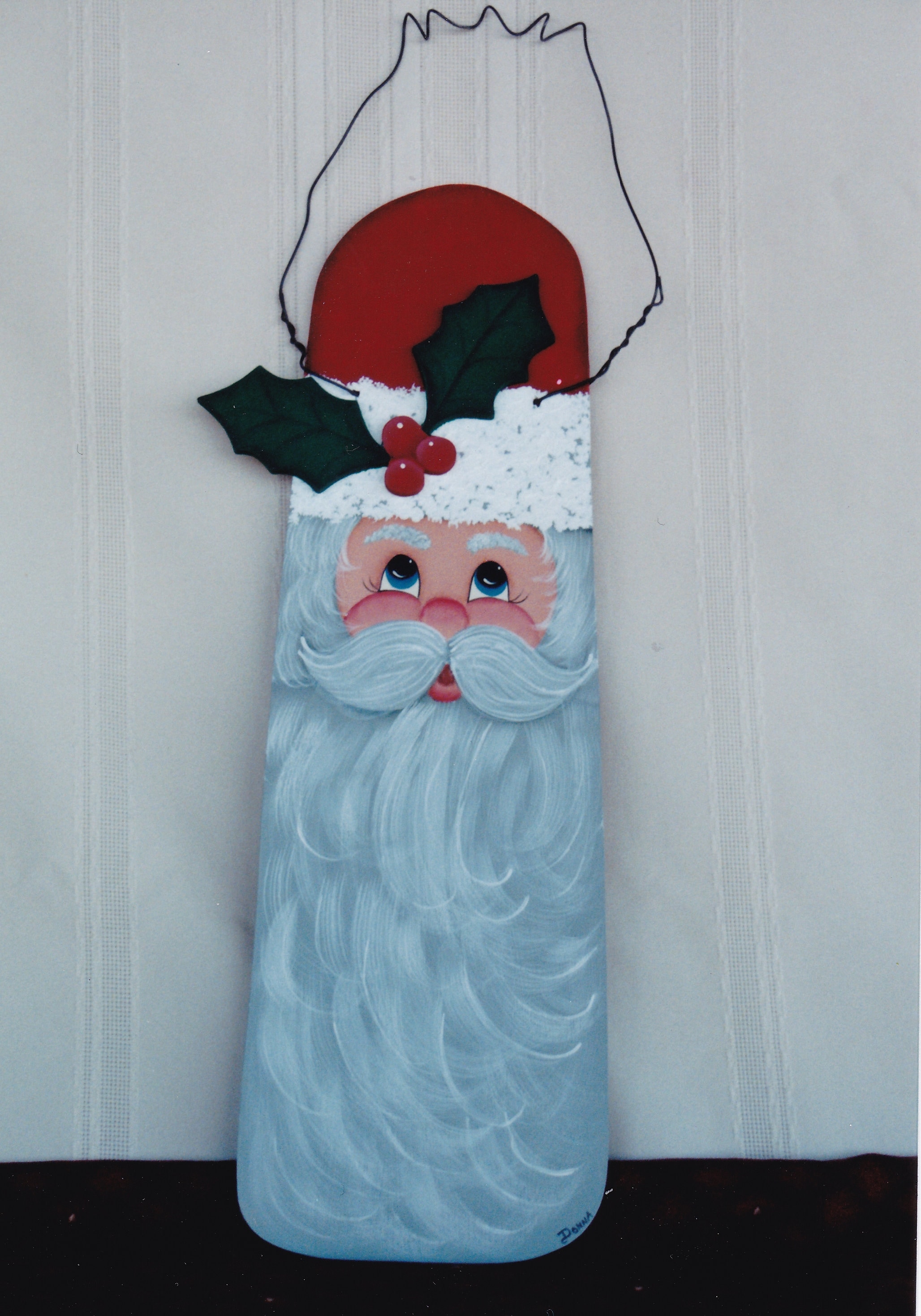 Fan Blade Santa E-pattern: Tole Painting Holiday Decor (digital ...