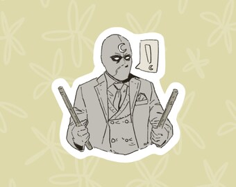 Moonknight Marc/steven Sticker - Etsy
