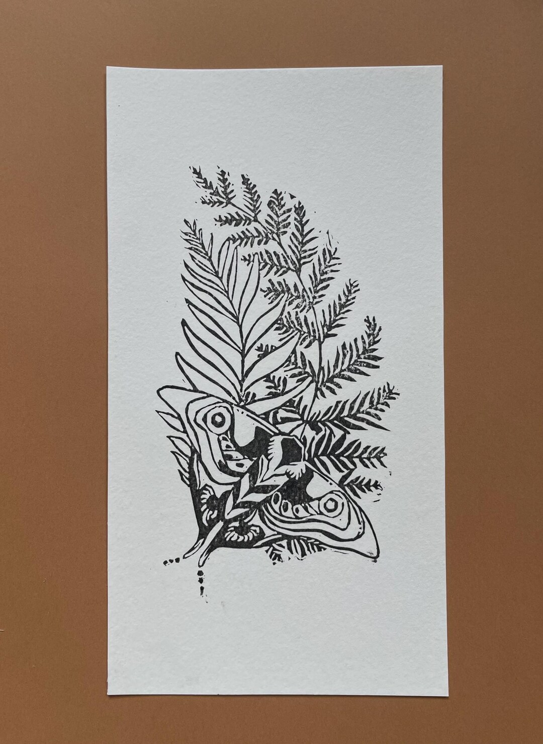 Lino Printed Ellie Williams Tattoo - Etsy
