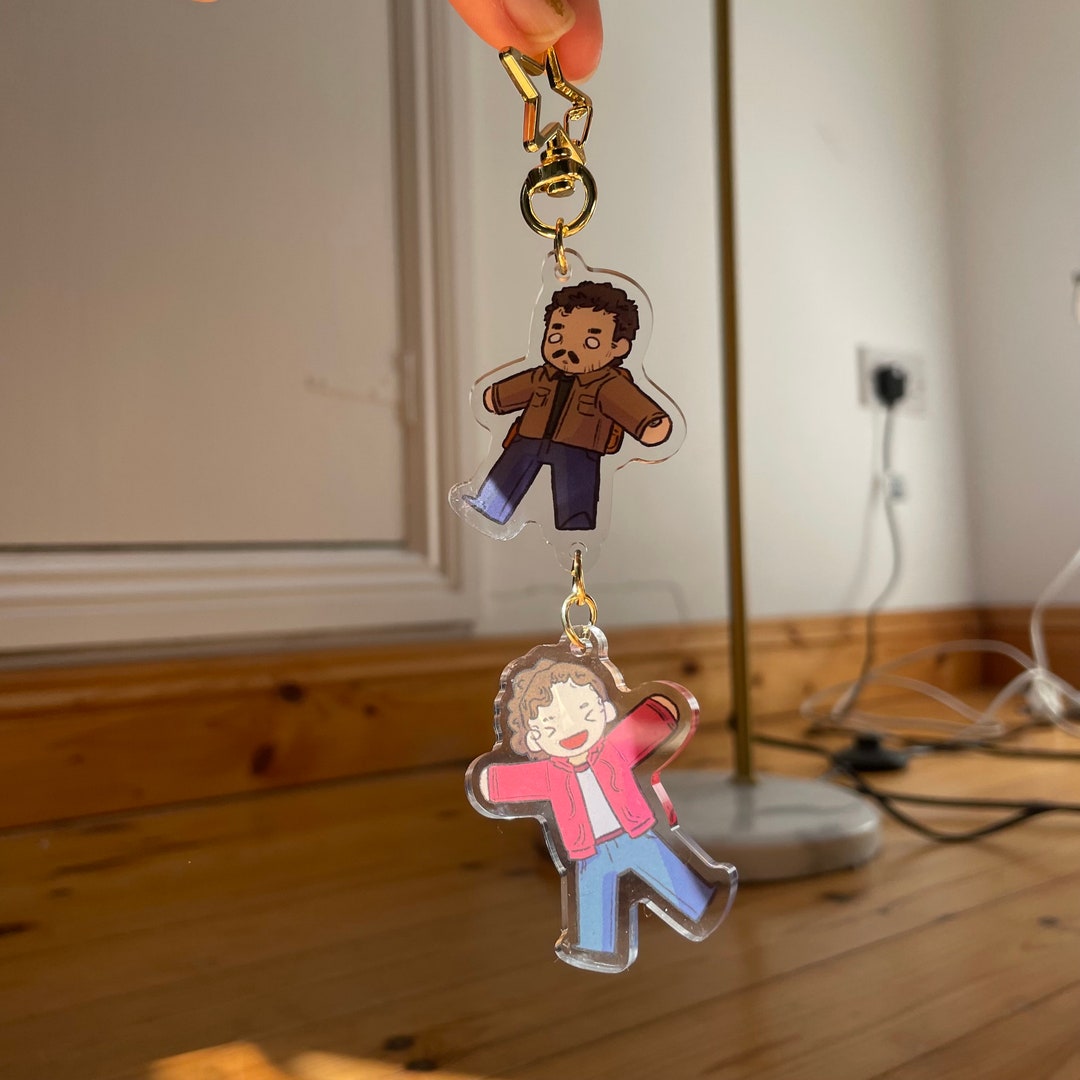 Ellie Williams and Joel Miller Keychain - Etsy