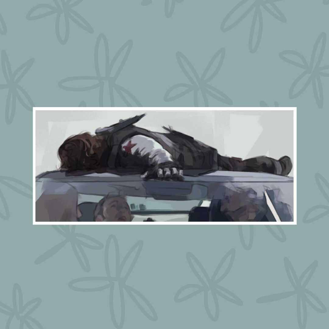 Bucky Barnes Sticker - Etsy
