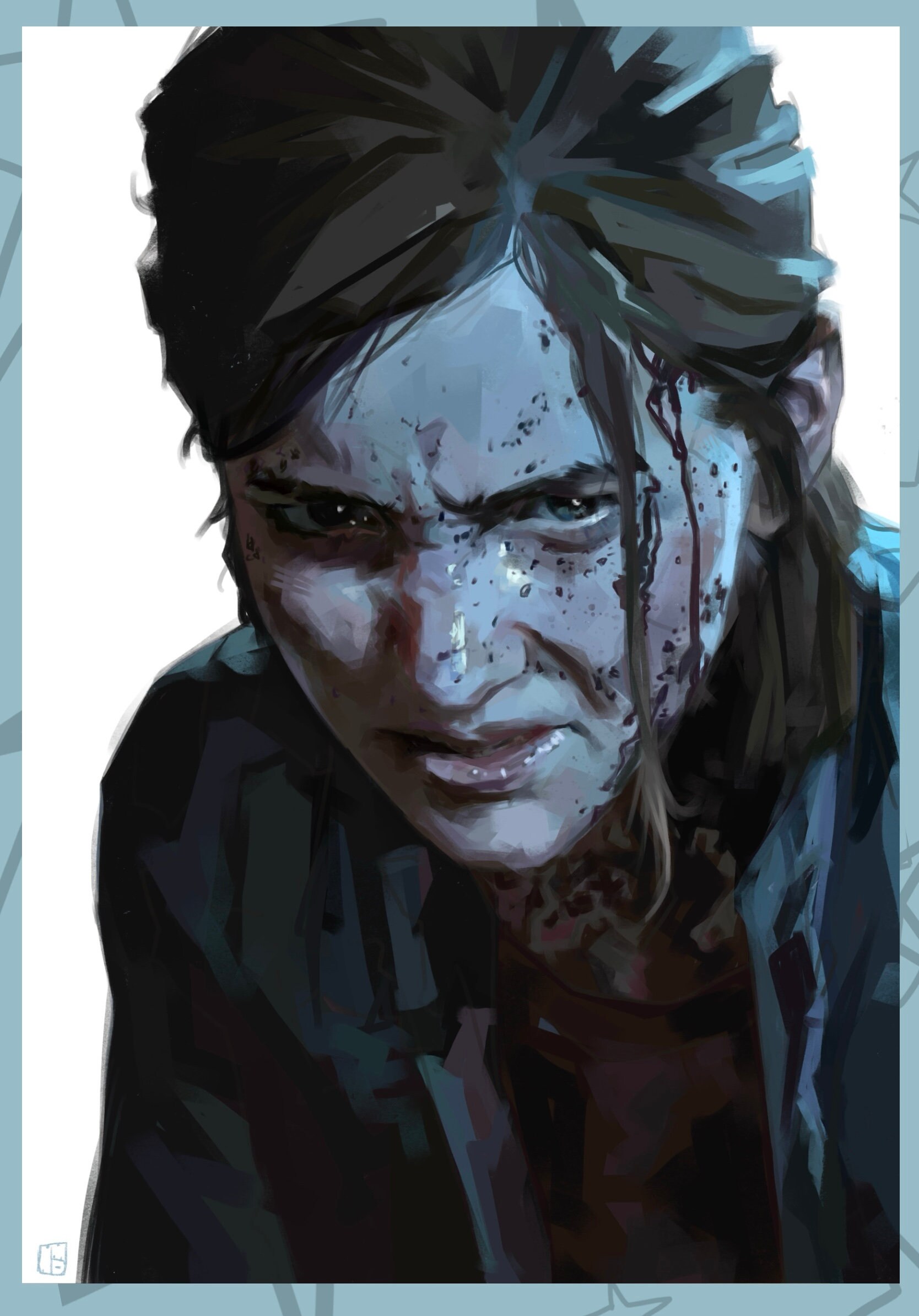 Seattle Ellie Williams A5 Art Print - Etsy