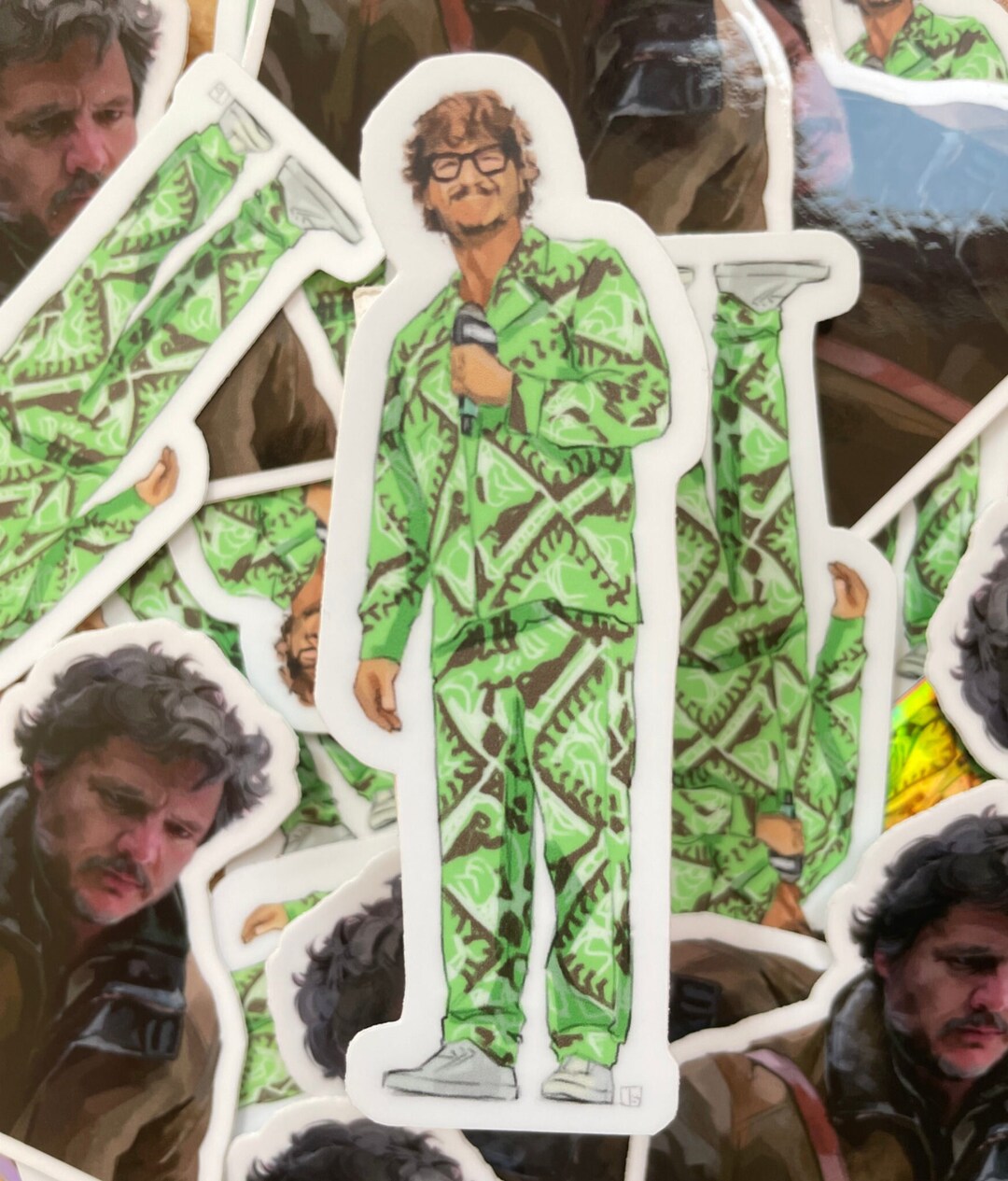 Mini Pedro Pascal Sticker - Etsy