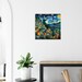 Eze Village Serenity Oil Painting Canvas Print Impressionism Living ...