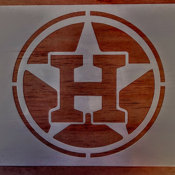 Houston Astros Stencil - Etsy