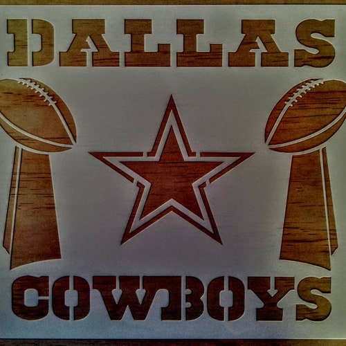 Dallas Cowboys Stencil - Etsy