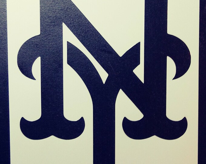 Mets Stencil 9x12 - Etsy