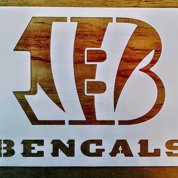 Bengals Stencil - Etsy