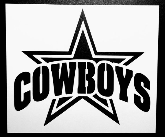 Dallas Cowboys Stencil 10x12 | Etsy