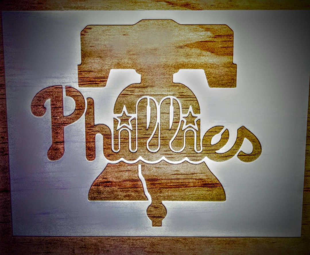 Philidelphia Phillies Stencil 9x12 - Etsy