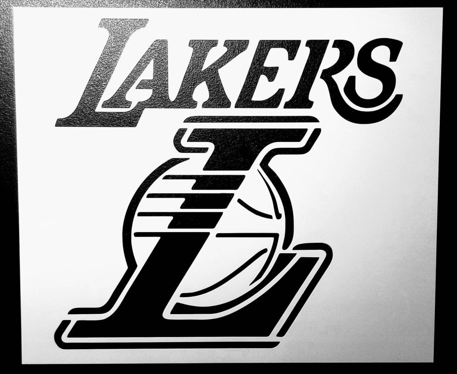 Lakers Stencil 10x12 | Etsy
