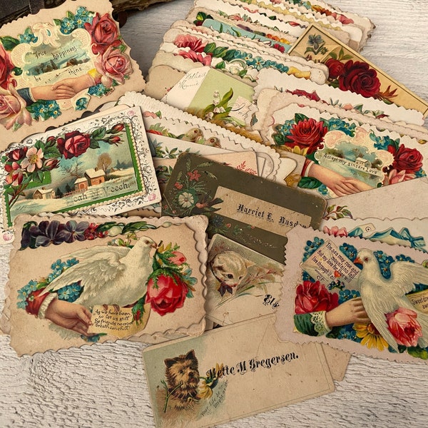 Antique Calling Card - Etsy