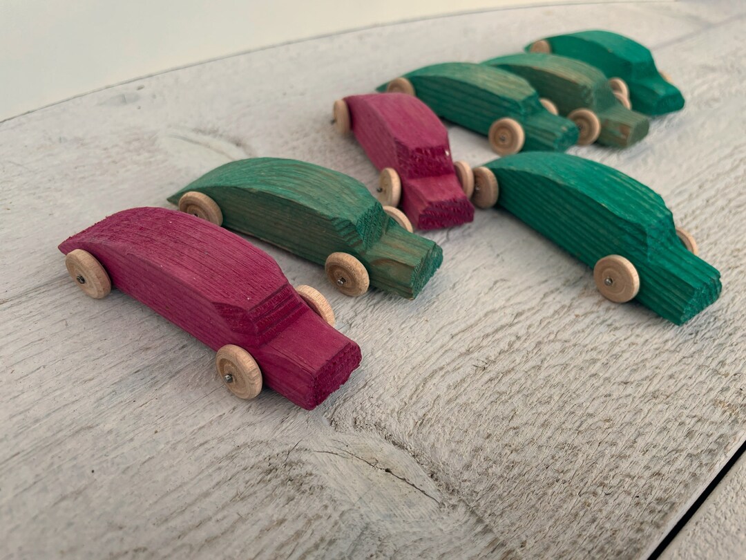 Vintage Finnish 1930s Toy Car, Wooden Carved Pre Ww2 Toys, Children’s ...