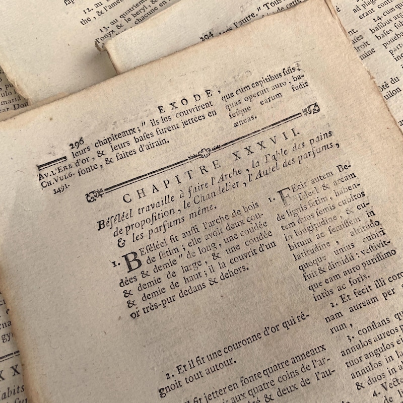 Vintage Paper 1700 - Etsy