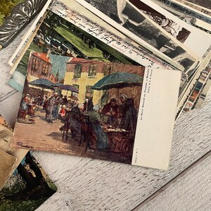 Antique Scenery Post Cards, Large Set Wholesale, Vintage Ephemera for ...