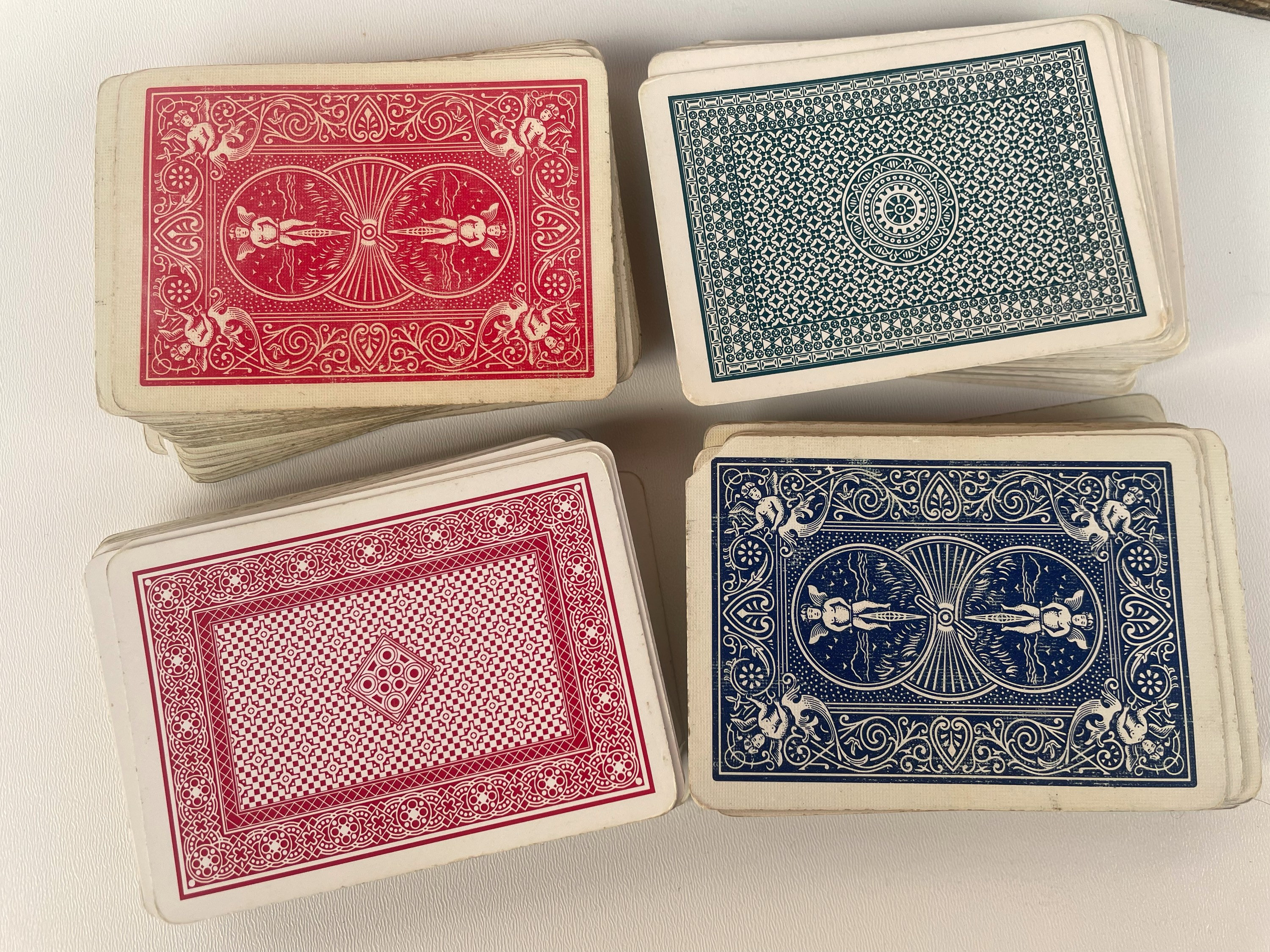 Vintage Playing Cards for Crafts, Used Cards, Vintage Games, Ephemera ...