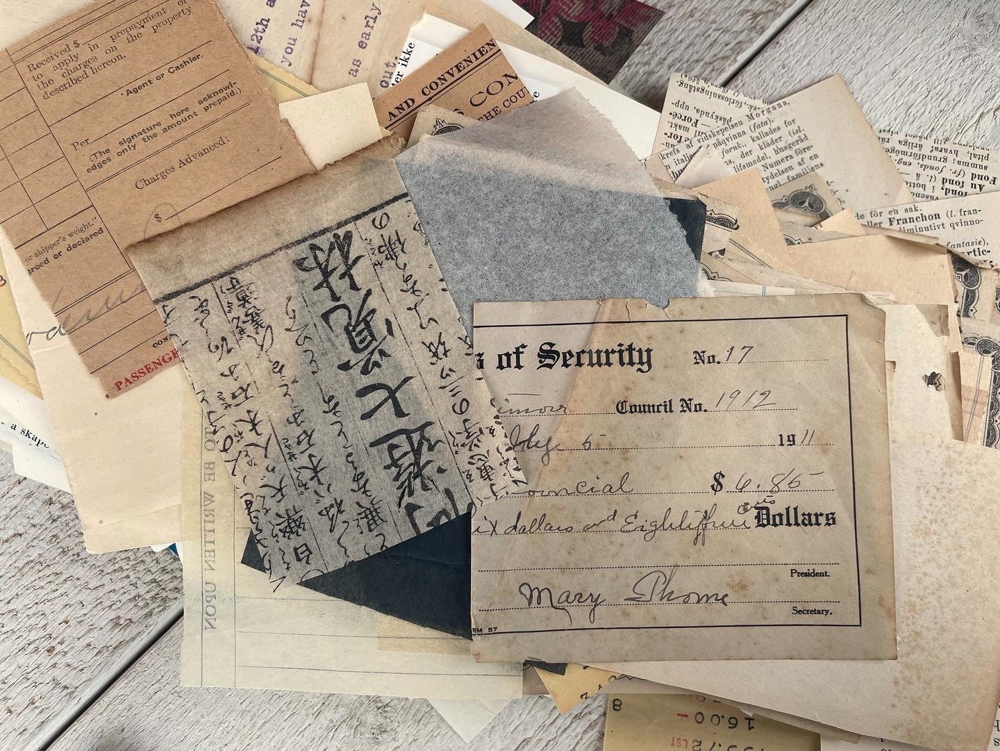 Paper Scrap Pad Scraps for Tags and Cards Junk Journaling - Etsy