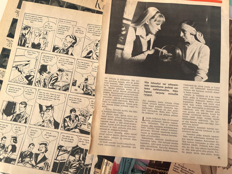 Vintage Magazine Page Assortment - 20 Sheets - From Various Magazines ...