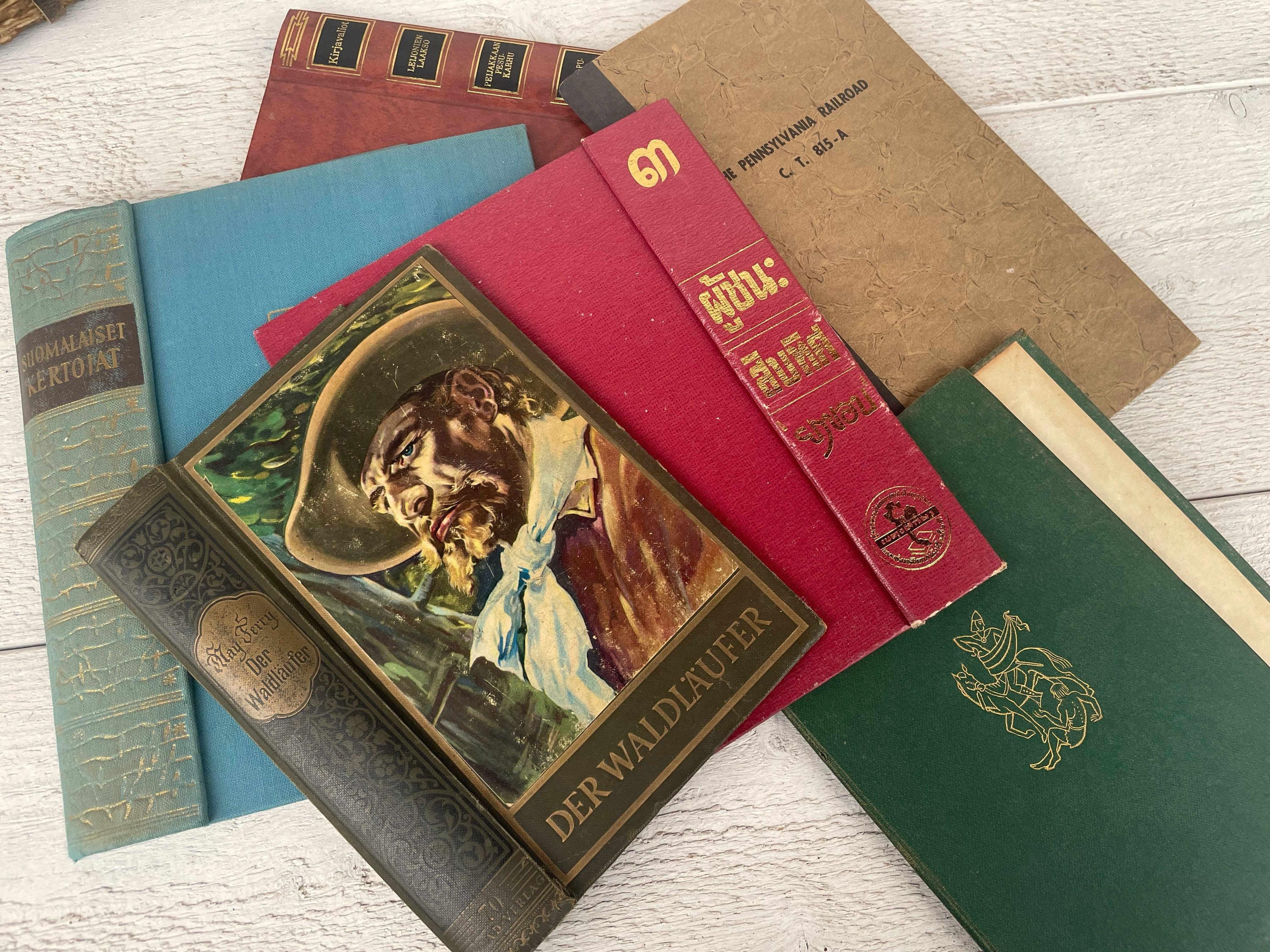 Vintage Book and Ledger Covers Cover ONLY Please Read - Etsy