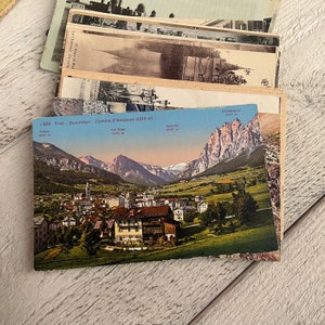 Antique Scenery Post Cards, Large Set Wholesale, Vintage Ephemera for ...