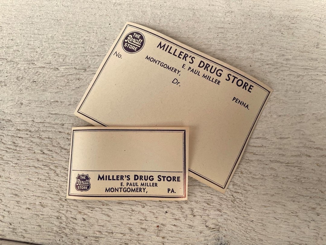 Vintage Unused Rx Apothecary Labels, Pharmacy Labels, Blank Labels for ...