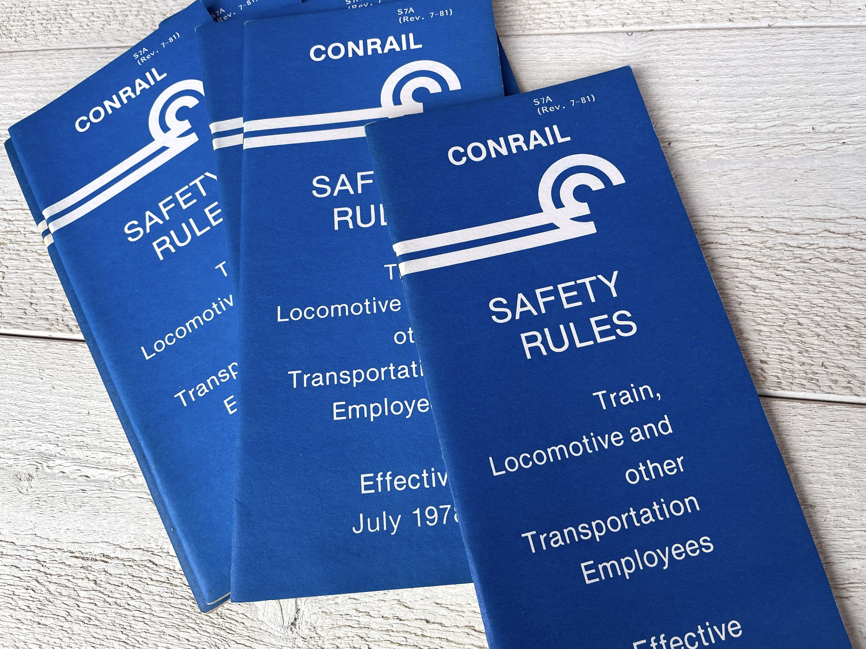 Vintage Railroad Safety Rules Book, Journal, Railroad Booklet, Ephemera ...