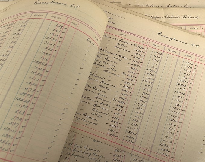 1945 S.E. Ledger - Antique, Old, Vintage, Handwritten, Handwriting - Etsy