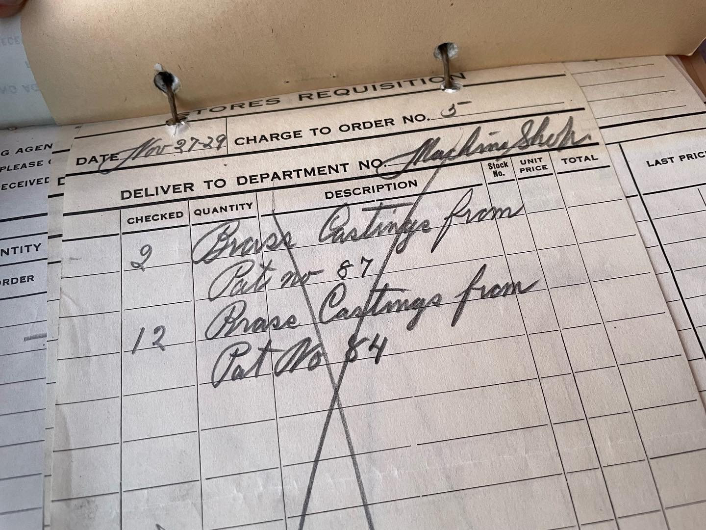 Vintage Purchase and Store Requisitions Receipts Old - Etsy