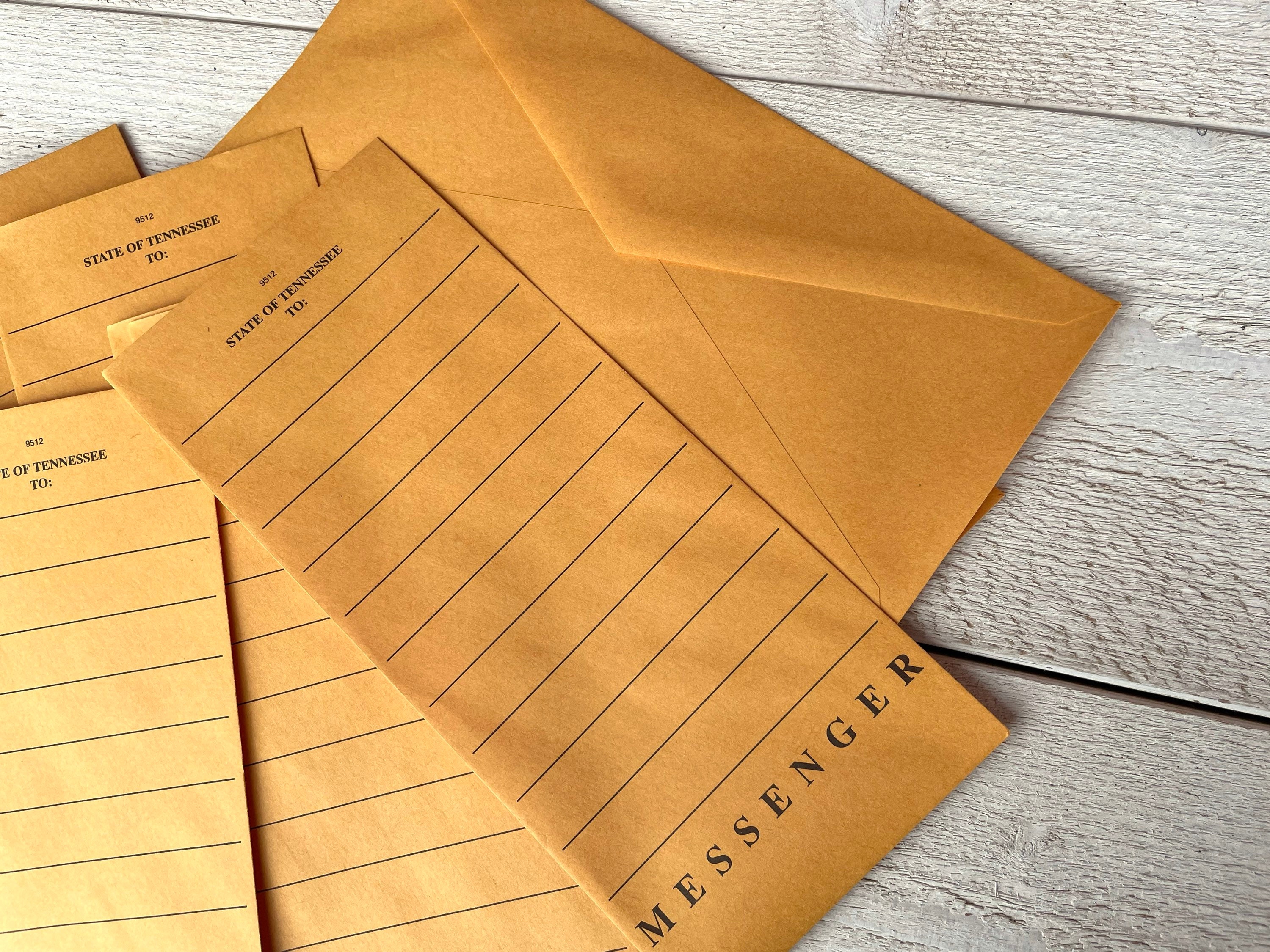 Certified Mail Envelopes Manila