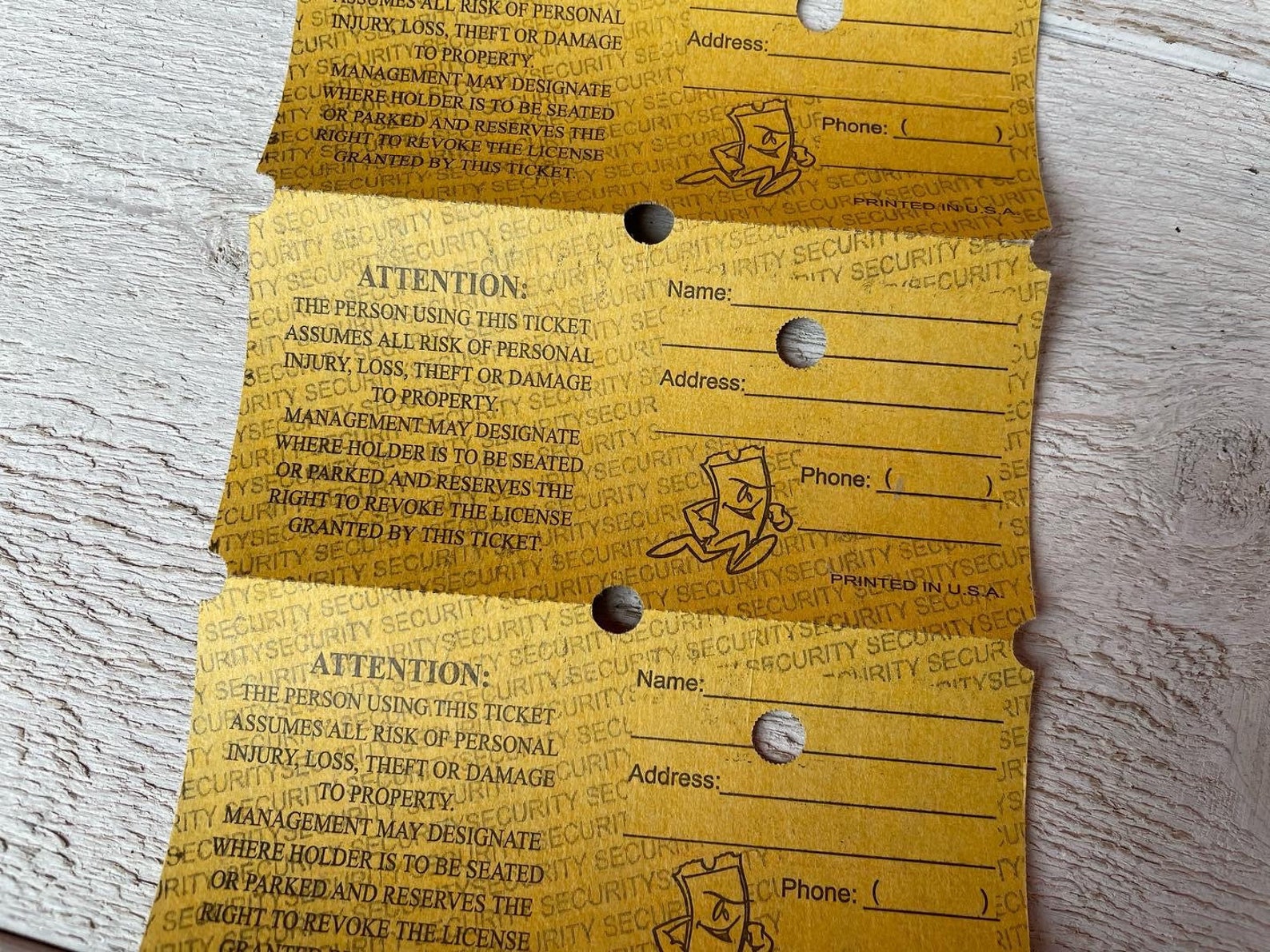 Vintage Cloakroom Tickets Coat Claim Ticket Set Junk Journal | Etsy