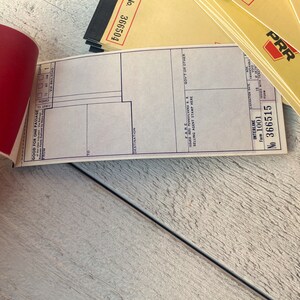 Vintage Train Ticket Book, Railroad Ephemera, Pennsylvania RR, Junk ...