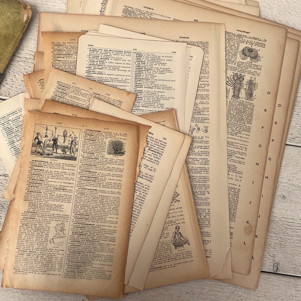 Antique Dictionary - Etsy