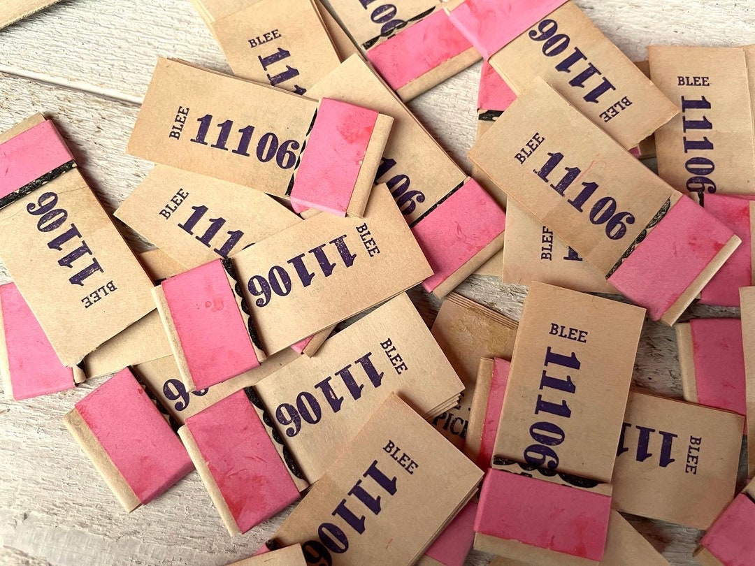 Vintage Game Coupons, Pull Tab Gambling Lotto Tickets, Ephemera for ...