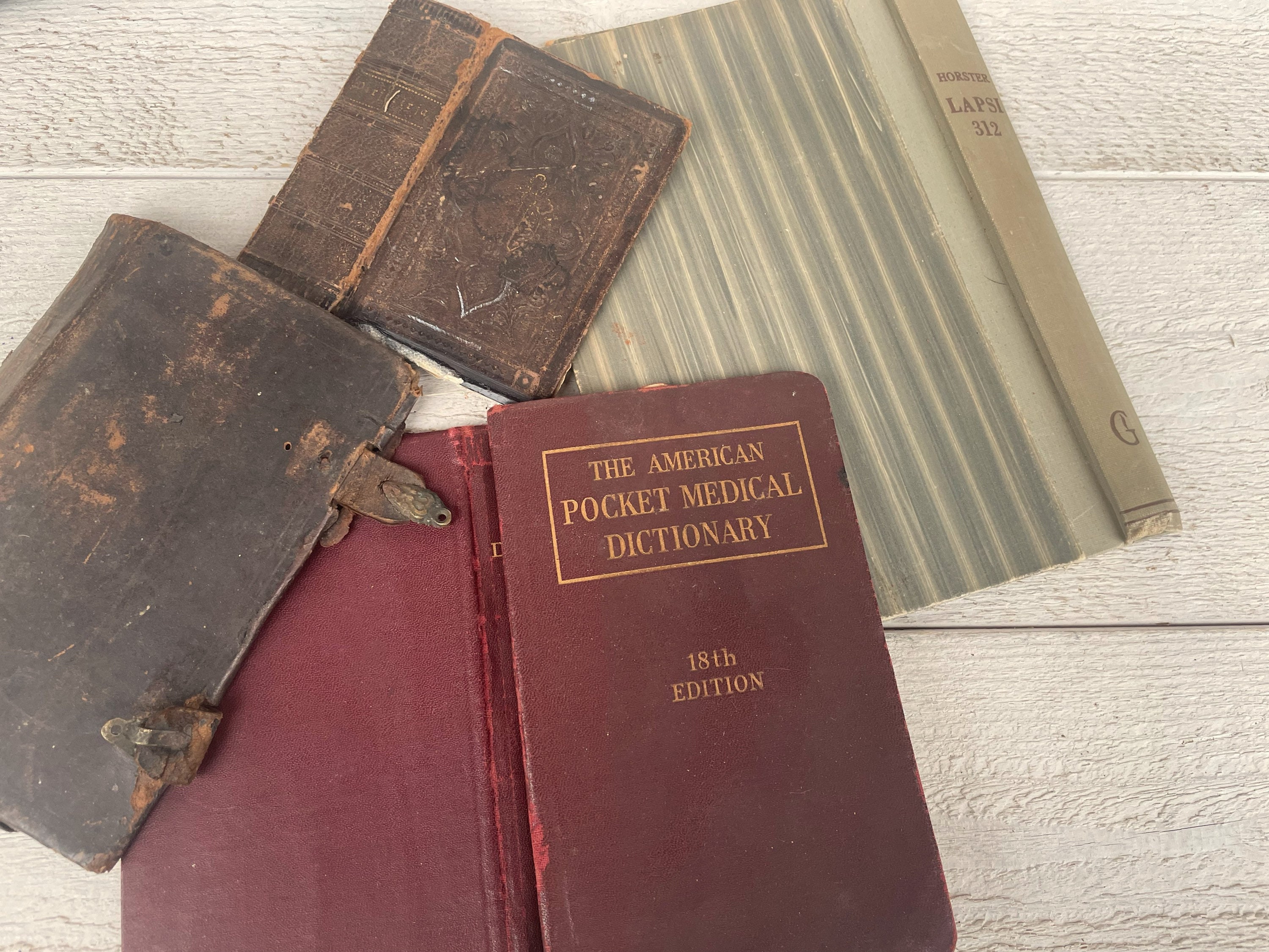 Vintage Book and Ledger Covers Cover ONLY Please Read - Etsy