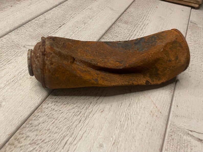 Rusty Old Empty Spray Bottle, Smashed With Dents, for Wall Art and ...