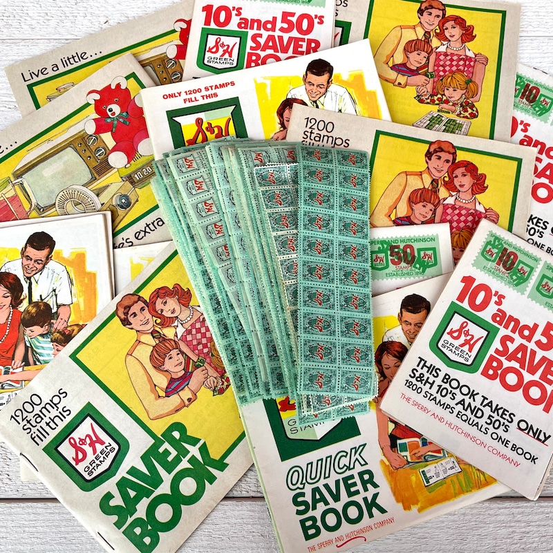 S and H Green Stamps - Etsy