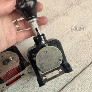 Vintage Numbering Machine, Number Stamp, Junk Journaling, Not Moving ...