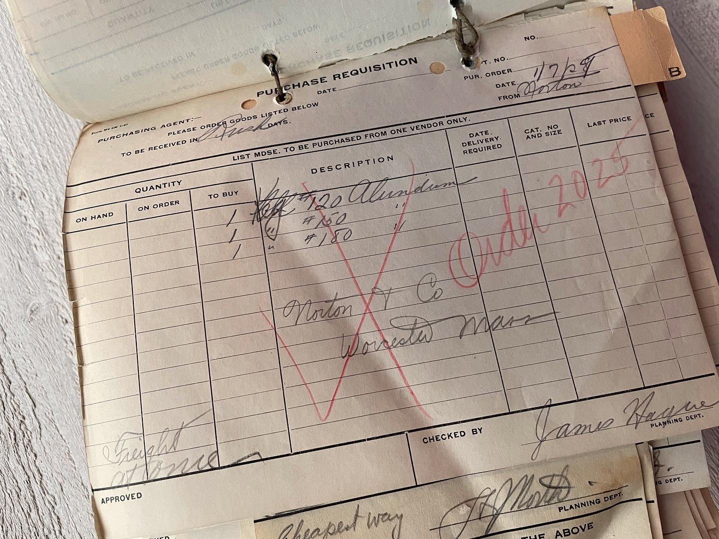 Vintage Purchase and Store Requisitions Receipts Old - Etsy