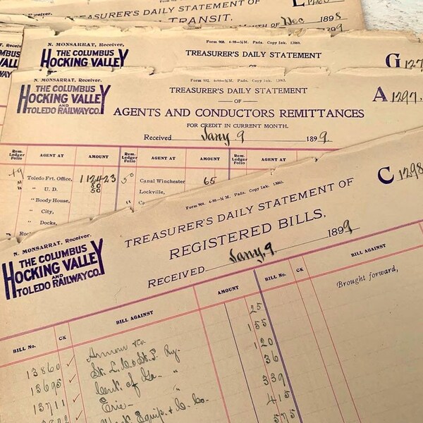 Ledger Sheets - Etsy